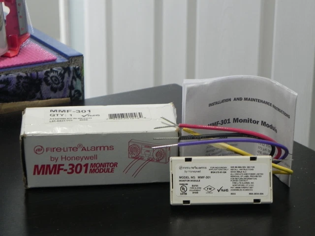 HONEYWELL MMF-301 - Firelite Alarms Monitor Module £31.56 - PicClick UK
