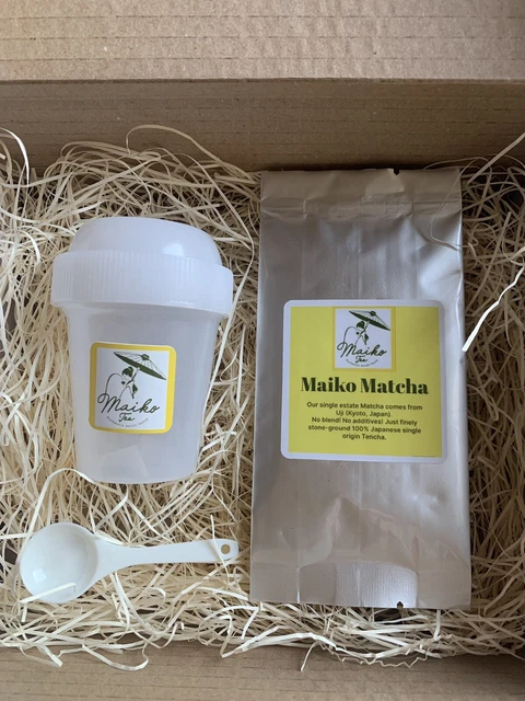 MATCHA SHAKER JAPANESE Tea Set UJI Kyoto Matcha 20g Plus Spoon Mini ...