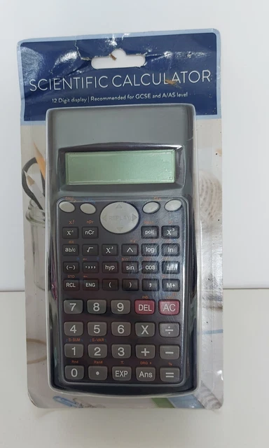 SCIENTIFIC CALCULATOR FOR GCSE, A LEVEL & AS LEVEL. New £6.95 - PicClick UK