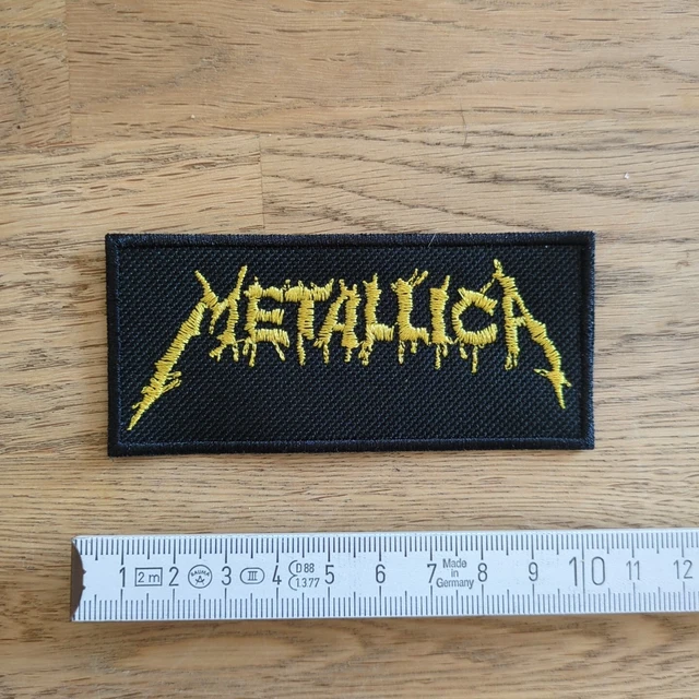 METALLICA LOGO AUFNÄHER / Patch - Thrash & Heavy Metal Sammlung, Battle Jacket EUR 9,99 ...