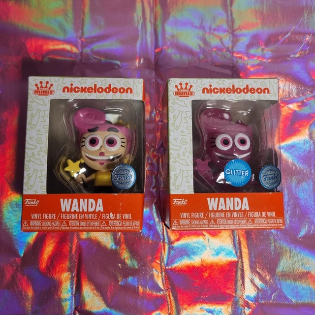 WANDA FUNKO MINIS Glitter& Regular The Fairly Odd Parents Nickelodeon ...