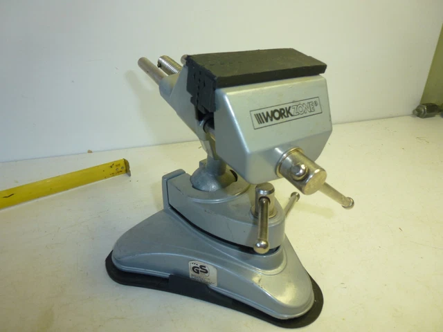 WORKZONE TABLE MOUNTED mini suction vice £9.99 - PicClick UK