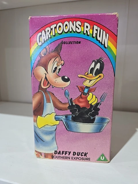 CARTOONS R FUN Daffy Duck Southern Exposure VHS 1989 £0.99 - PicClick UK