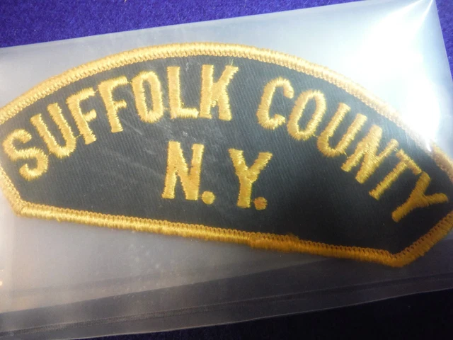 VINTAGE SUFFOLK COUNTY New York Police patch $12.00 - PicClick