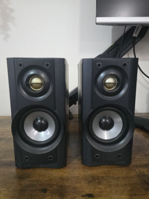 AIWA SX-MS7 SPEAKER System 6 Ohm Black 2-Piece Set HiFi Audio £19.36 ...