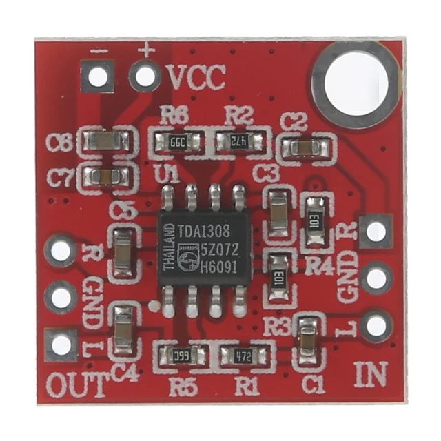 TDA1308 HEADPHONE HEADSET Amplifier Board Amp Preamplifier Module 3V-6V ...
