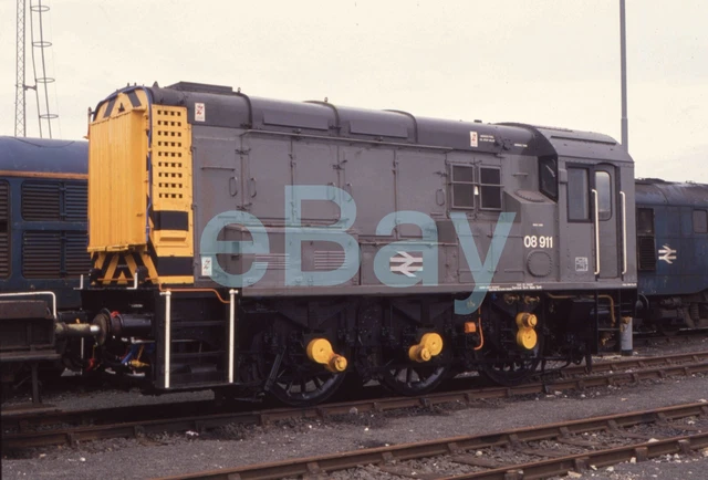 35MM RAILWAY SLIDE of Class 08 08911 @ Thornaby Copyright to Buyer £4. ... 35MM RAILWAY SLIDE of Class 08 08911 @ Thornaby Copyright to Buyer £4. ...