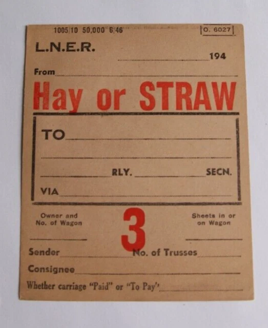 Window/ Carriage Labels, Paper Railwayana, Railwayana, Transportation ...
