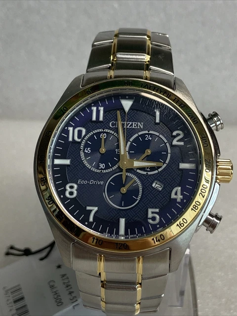 CITIZEN MEN’S ECO Drive Stainless Steel Bracelet Watch. AT2414-51L. £23 ...