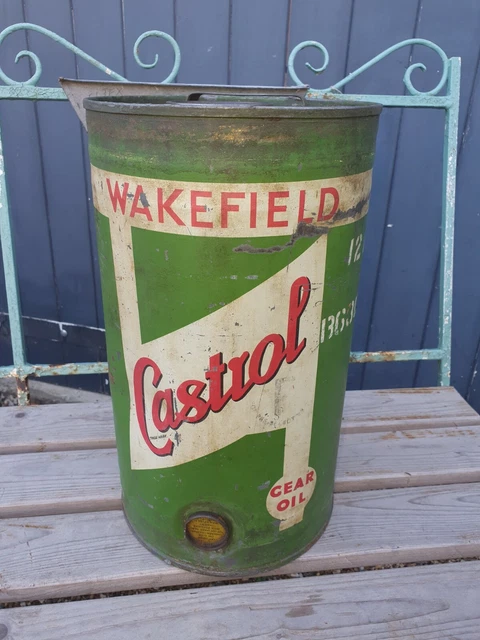 CASTROL GEAR OIL Wakefield 3 Gallon can Genuine Original £220.00 ...