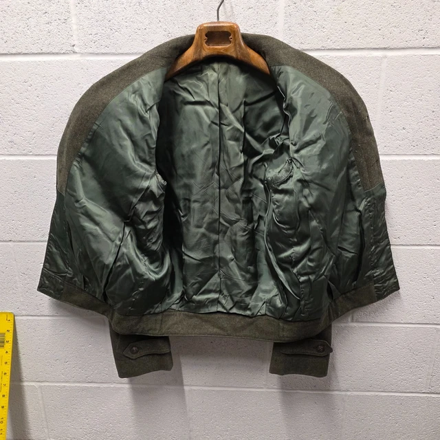 WWII USMC MARINE Corps Ike Jacket Named M 21x27 Green Felted wool £452. ...