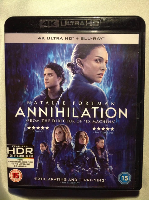 ANNIHILATION (4K UHD Blu-ray) 2-Disc. NATALIE PORTMAN £6.50 - PicClick UK
