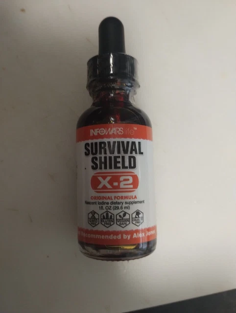 INFOWARS SURVIVAL SHIELD X2 Nascent Iodine 28ml £35.00 - PicClick UK