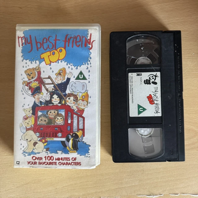 MY BEST FRIENDS Too (1994), Kids Animation, VHS Video, Noddy, Superted ...