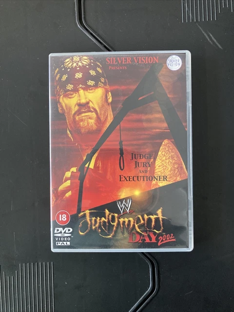 *RARE AF* WWE Judgement Day 2002 Wrestling DVD The Undertaker EUR 29,23 ...