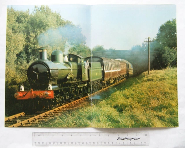 1970S RAILWAY PORTFOLIO poster GWR 4-4-0 No. 3217 £2.50 - PicClick UK