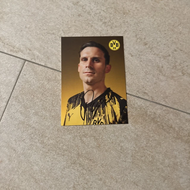 PASCAL GROSS AUTOGRAMMKARTE BVB Borussia Dortmund 2025 26 Original ...