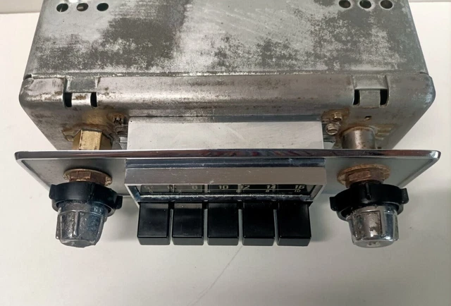 RARA AUTORADIO AUTOVOX Am Vintage A Valvole Completa E Funzionante Anni ...