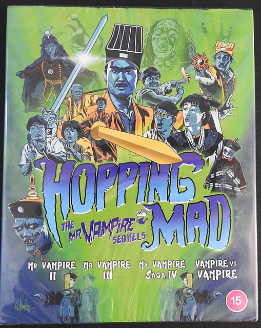 HOPPING MAD THE Mr Vampire Sequels 2023 Eureka! Region B Rated 15 EUR ...