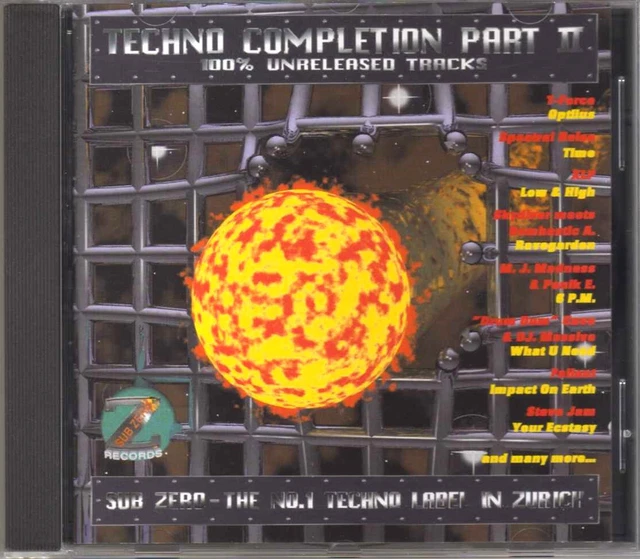 COMPILATION - TECHNO Completion Part II - CD - 1995 - Trance Blue ...