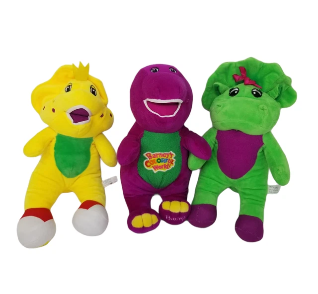 BARNEY BJ “12 And Baby Bop Plush Stuffed Animals Barney And Friends ...