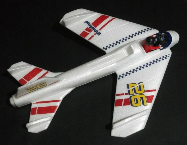 PLAYMOBIL 5453 TURBO Hand-Launch Foam Glider Hand Throw Airplane Plane ...