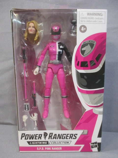POWER RANGERS S.P.D. ROSE RANGER Lightning Collection NEUF 2020 Mighty ...
