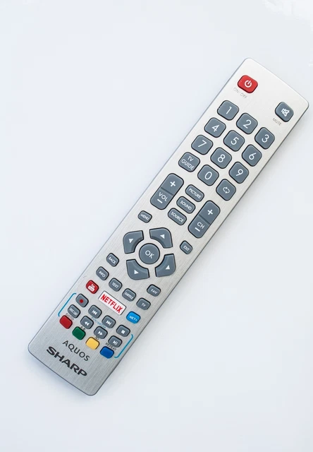 TELECOMANDO ORIGINALE SHARP LC-48CFE6001 LC48CFE6001K LC-48CFE6001K EUR 24,01 - PicClick FR