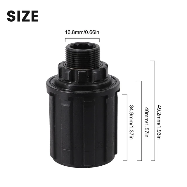 HUB CORPS CASSETTE couleur moyeu corps moyeu corps lâche VTT acier avec ...