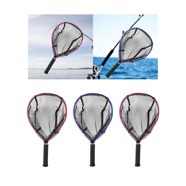 HAND FISH LANDING Net Fish Nylon Mesh for Outdoor Sports Freshwater ...