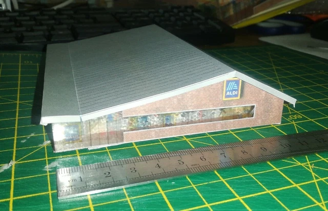 N SCALE ALDI card kit (build your own) 1/148 £5.42 - PicClick UK