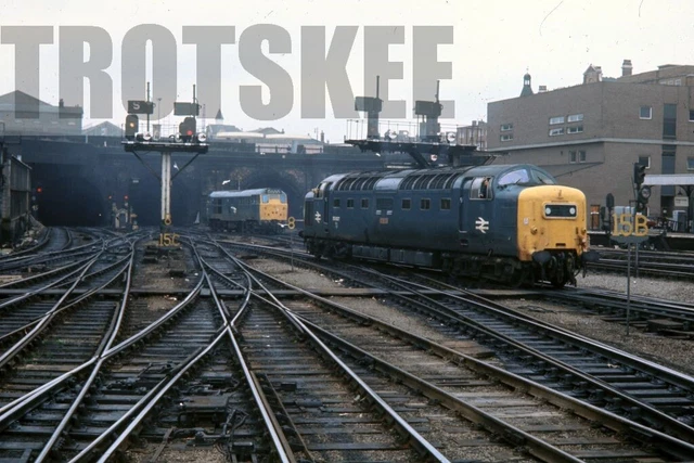 35MM SLIDE BR British Railways Diesel Loco Class 55 55007 1976 Original ...
