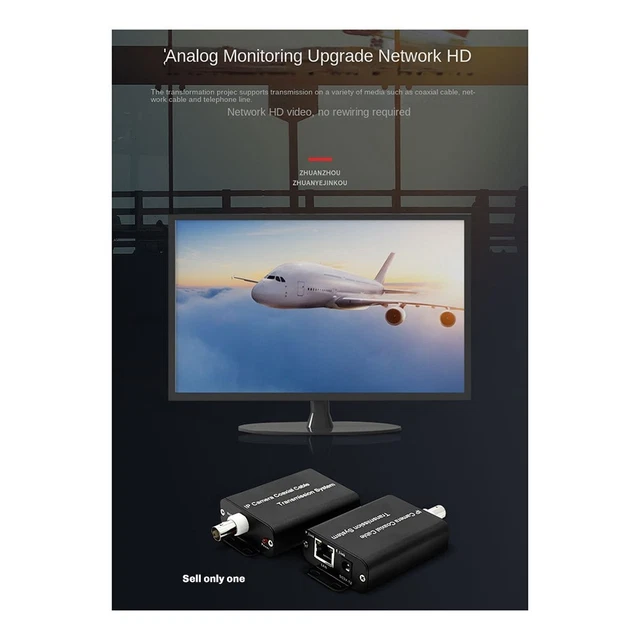 EXTENSOR DE RED IP Convertidor de Transmisión de Amplificación de Señal ...