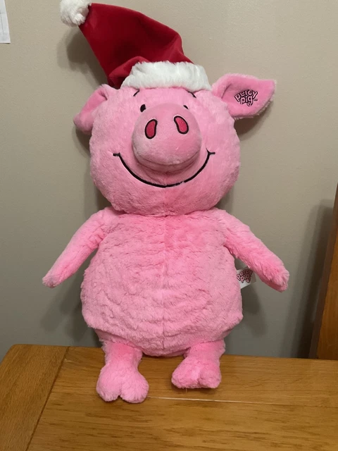 GIANT PERCY PIG Plush Soft Toy M&S Christmas Theme. £5.72 - PicClick UK