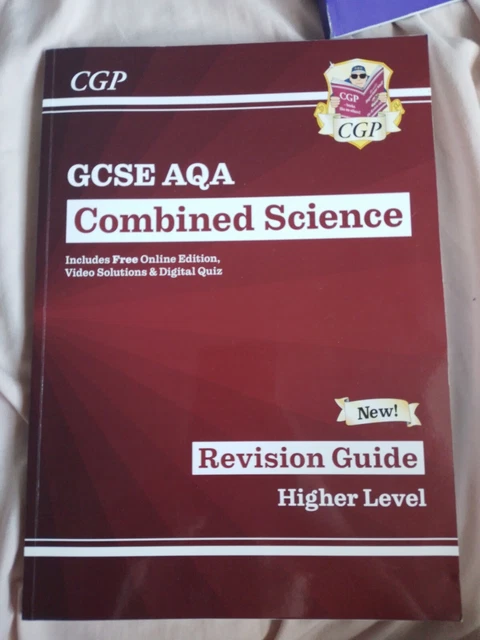 GCSE COMBINED SCIENCE For AQA (Grade 9-1) CGP Revision Guide Higher Level £4.00 - PicClick UK