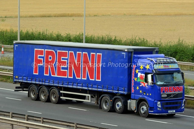 TRUCK PHOTO 12X8 - Volvo FH - Frenni - KX12 WKL £10.00 - PicClick UK