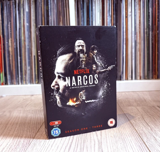 NARCOS SEASONS 1-3 Complete Collection -DVD Boxset TV Series Netflix UK ...