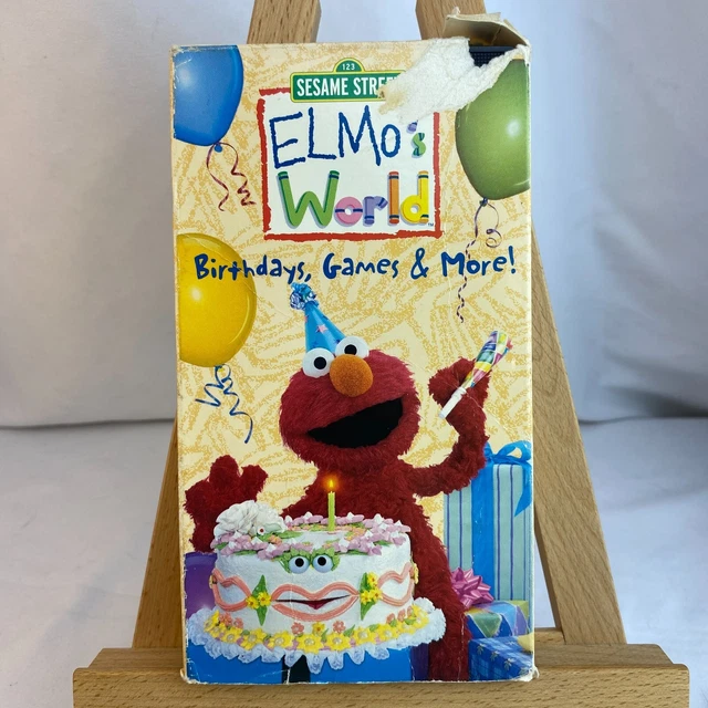 ELMO'S WORLD: BIRTHDAYS, Games, & More VHS - Sesame Street £9.53 ...