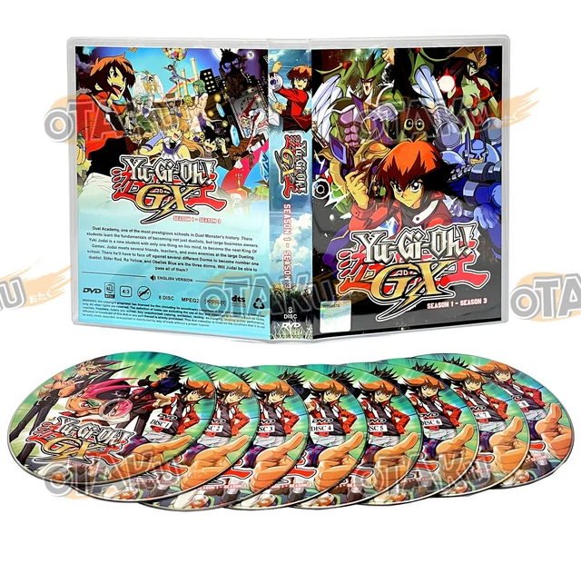 YU-GI-OH! GX (SEASON 1-3) - Complete Anime Tv Series Dvd Box Set ( (Eng ...