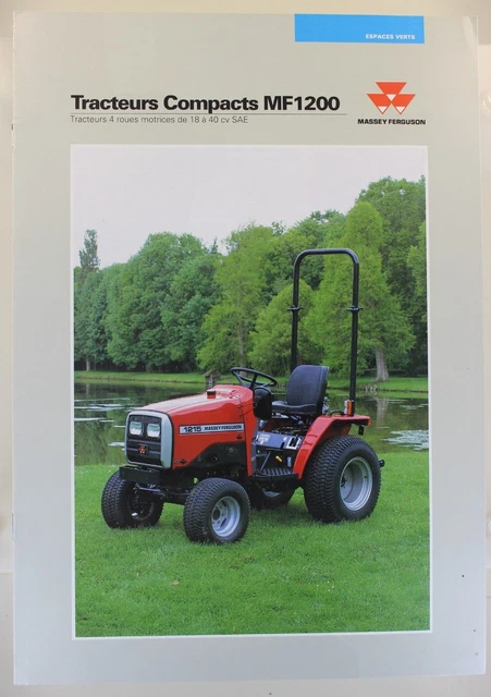 PROSPECTUS BROCHURE MASSEY Ferguson catalogue tracteur combine prospekt trattori EUR 22,99 ...
