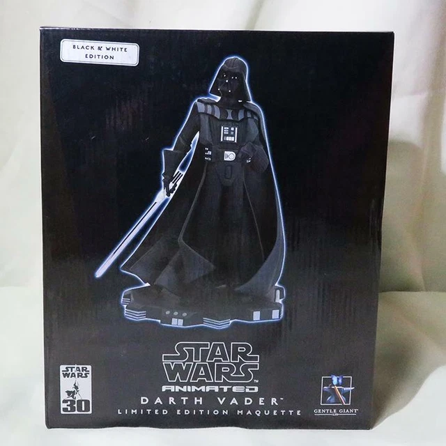 GENTLE GIANT STAR Wars Animated Statue Maquettes Darth Vader BLACK ...