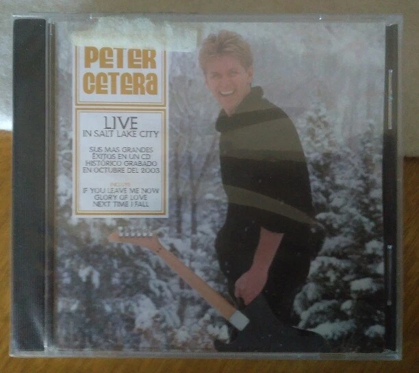 PETER CETERA (CHICAGO) - Live in Salt Lake City 2003 (Argentina edition ...