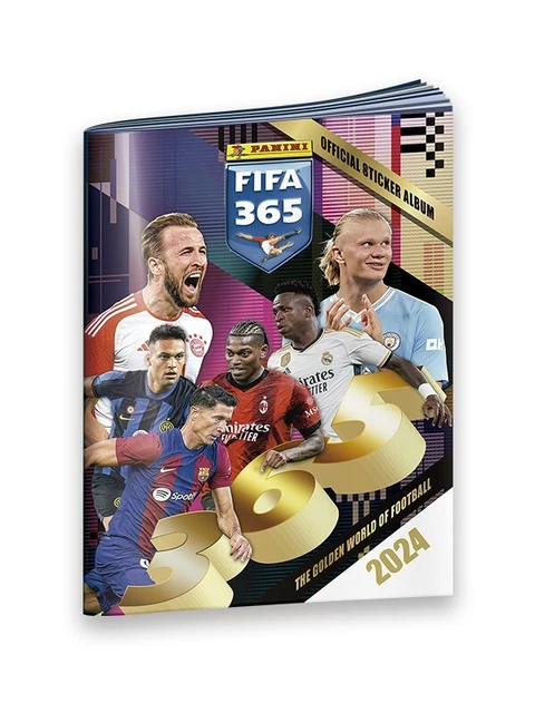 THE GOLDEN WORLD Of Football Panini Fifa 365 2024 Sticker EMPTY Album £ ...