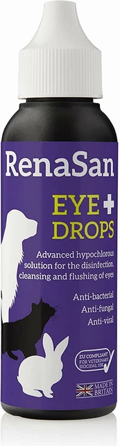 RENASAN ANTISEPTIC EYE Drops (60 Ml) – Alcohol-Free, Non-Irritating And ...