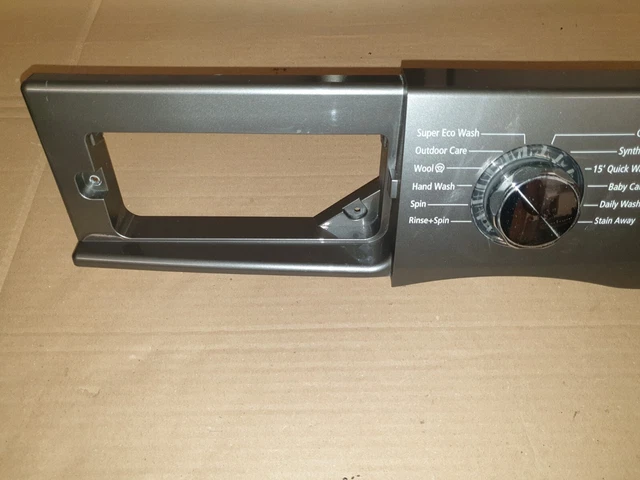SAMSUNG WF70F5E2W4X WASHING Machine Control Panel Fascia with Front PCB ...