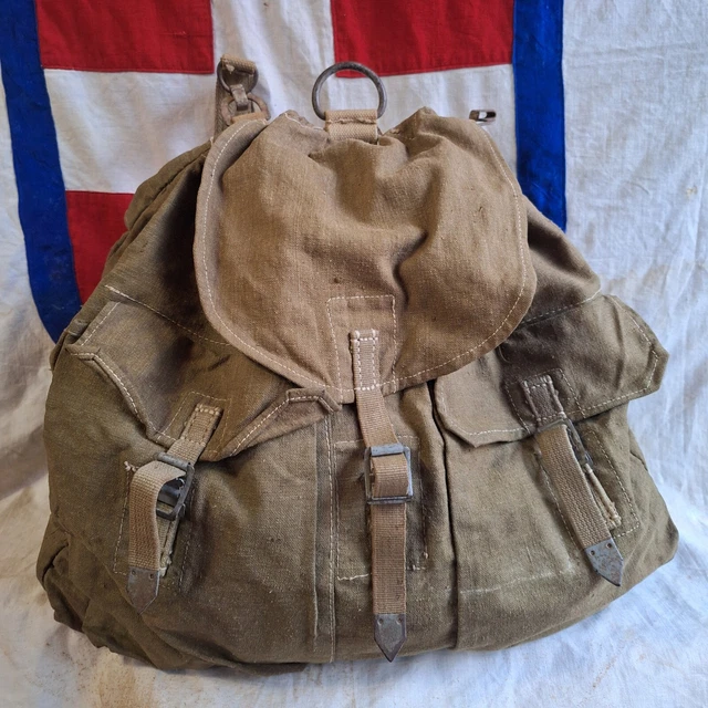 MILITARIA WW2 GERMAN Backpack Wehrmacht Tropical Model 2GM Missing 1 ...
