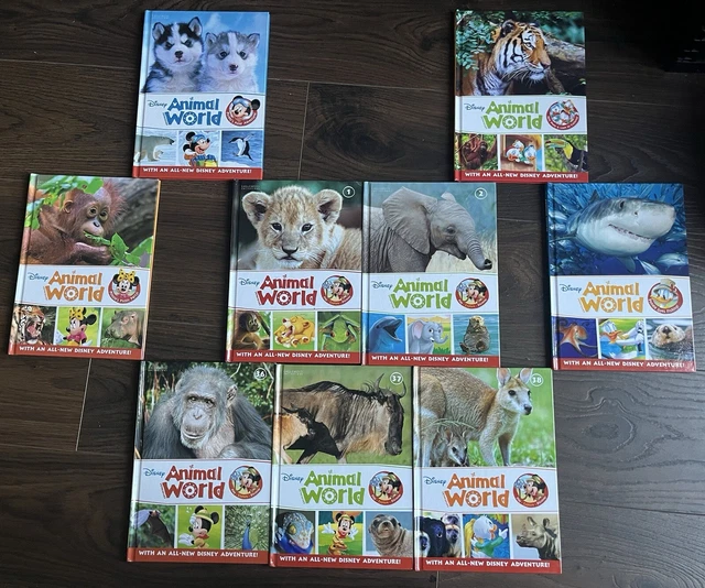 SET OF DISNEY Animal World Books £10.08 - PicClick UK