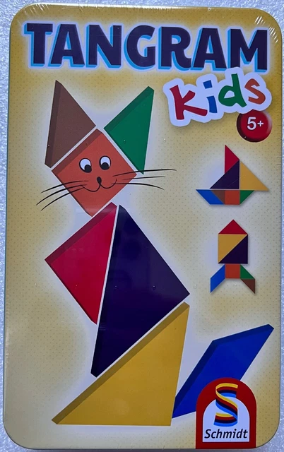 TANGRAM NIÑOS CAJA Schmidt Spiele Juego de la Familia Combinar ...