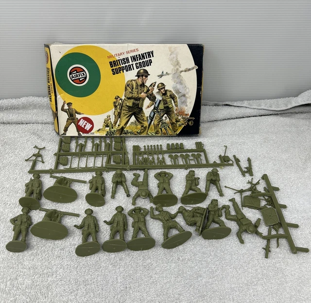 AIRFIX 1/32ND SCALE original #51459-6 WWII British Infantry Support ...