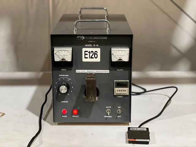 7 SEVEN ASSOCIATES Model B-1A Induction Heater Semi-Rigid Tooling Coax ...